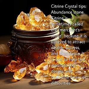 PSEEHEE Natural Chakra Healing Crystal Bracelet, Semi-Precious Gemstone Beads Stretch Women Men Jewelry (Yellow Citrine) (8mm) (8mm Yellow Citrine)