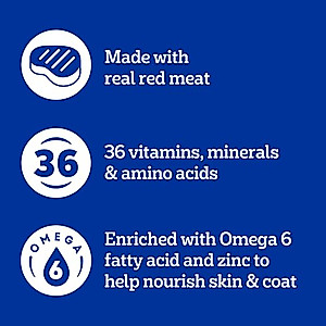 PEDIGREE High Protein Adult Dry Dog Food Beef and Lamb Flavor Dog Kibble, 3.5 lb. Bag