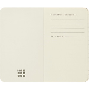 Moleskine Volant Journal, Soft Cover, XS (2.5" x 4") Ruled/Lined, Forget-Me-Not Blue/Amber Yellow, 56 Pages (Set of 2)