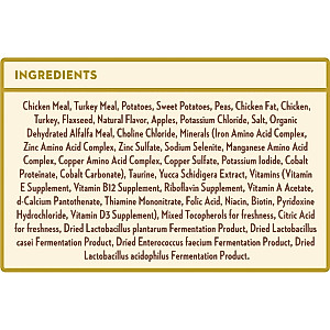 Whole Earth Farms Natural Grain Free Dry Kibble, Wholesome and Healthy Dog Food, Chicken and Turkey Recipe - 4 LB Bag (Pack of 2)