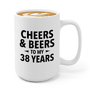 76 Birthday Gift Shot Glass 1.5oz Cheers & Beers 76 Years - Gift for 76 Year Old Guy Gifts for Mom Mama Vintage Beer Day Brew Turning Old