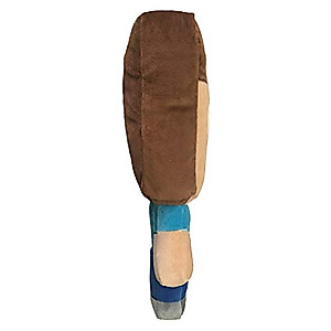 Jay Franco Mojang Minecraft Steve Plush Pillow Buddy - Super Soft Polyester Microfiber, 16 inch (Official Product)