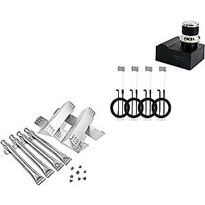 Uniflasy Replacement Parts Kit for Home Depot Nexgrill 720-0830H, 720-0830D, 720-0783E, Ken more 720-0830A, 122.33492410 and Universal 4 Outlets Tact Push Button Grill Ignitor Kit