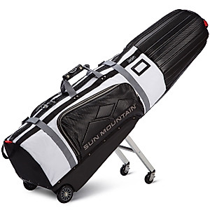 Sun Mountain Club Glider Tour Series Golf Travel Cover - Black/White