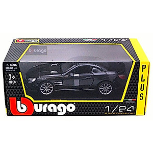 Bburago Mercedes-Benz SL65 AMG, Black 21066 - 1/24 scale Diecast Model Toy Car