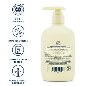 Pipette Daily Nourishing Shampoo - Tear Free Shampoo for Kids, Adds Moisture, 100% Plant-Derived Squalane and Quinoa, Orange + Vanilla Aroma, 11.2 fl oz