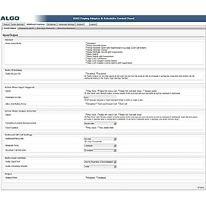 Algo 8301 IP Voice Paging Adapter & Bell Scheduler