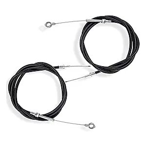 Throttle Cable 8252-1390 Universal Casing 63" Long Inner Wire 71" inch Long for Manco 8252-1390 ASW Go Kart Go Cart Gas Scoote 2Pcs