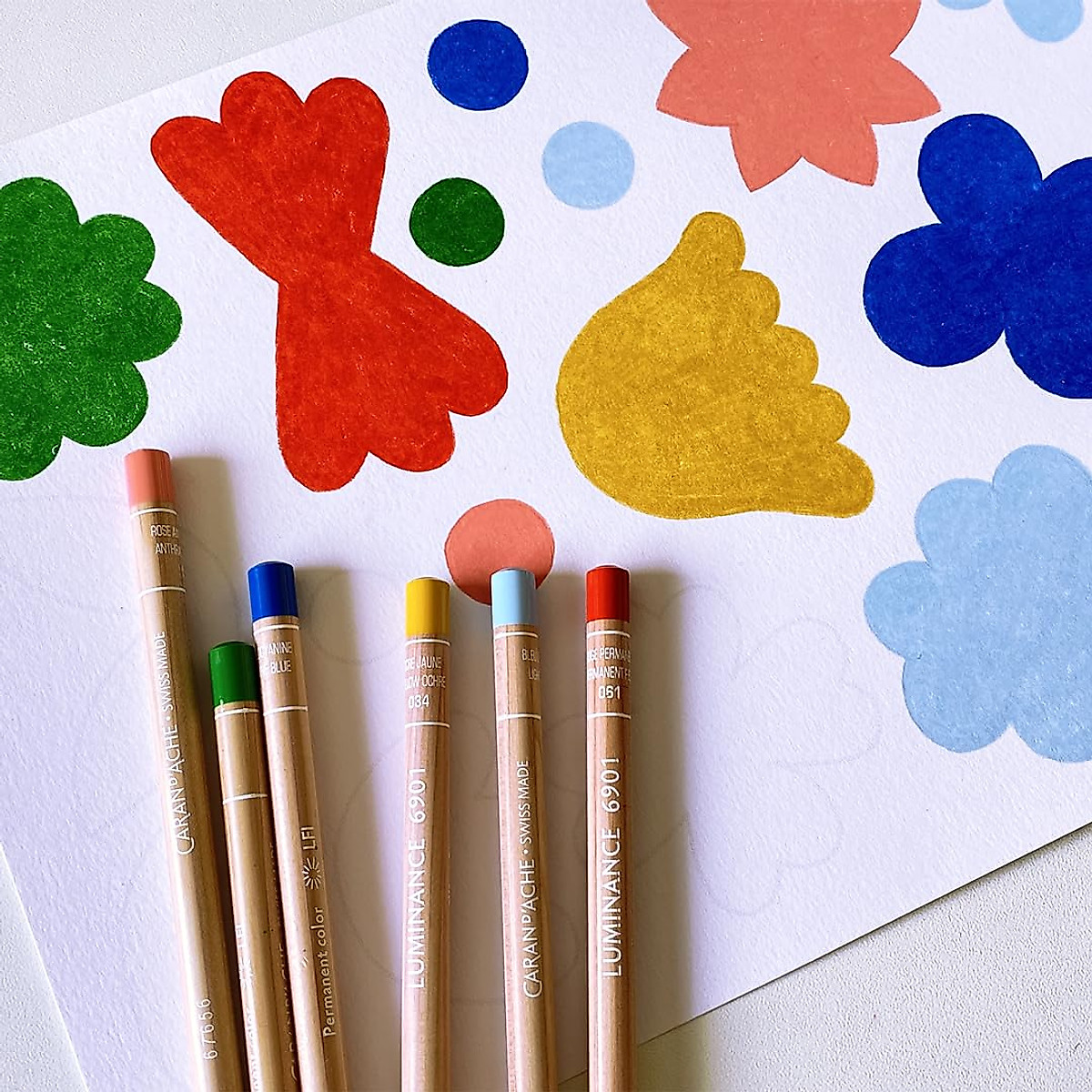 Caran d'Ache 6901 Colouring Pencils Luminance Portrait Assortment 20 Colours, Multi-Colour, 26 x 19 x 2 cm.