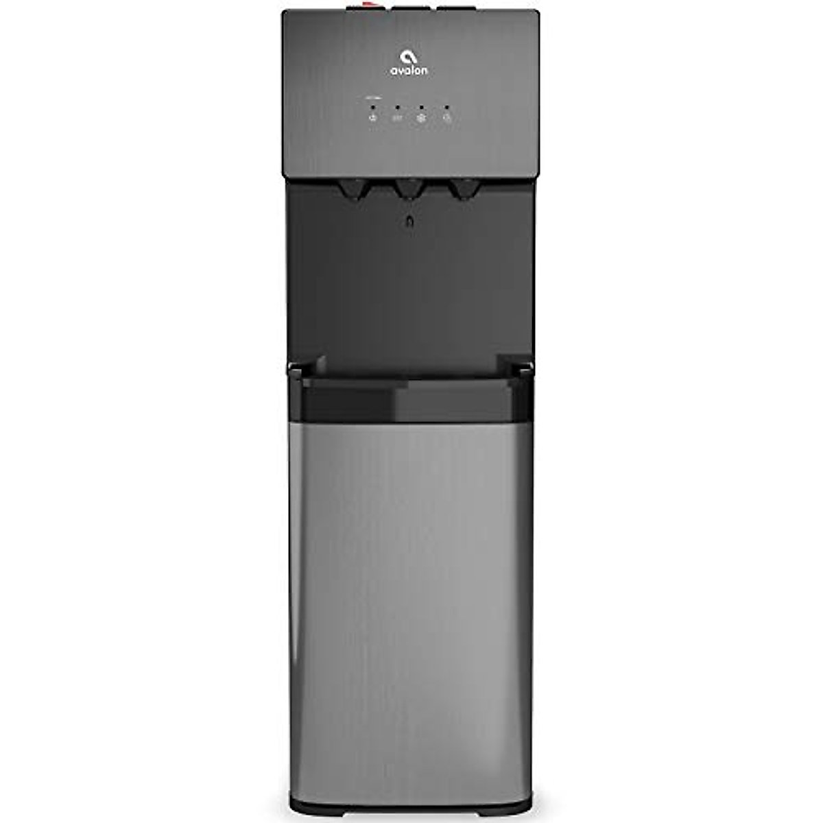 Avalon A3BLK Self Cleaning Bottom Loading Water Cooler Dispenser & Water Cooler Dispenser Base, Pedestal Height Extender for Bottom Loading and Bottleless Models, Base-BLK