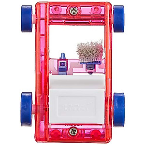 Midori Desktop Mini Cleaner and Dust Sweep, Pink Transparent (65612006)