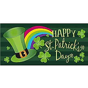 Evergreen Sassafras Bundle - Set of 5 Holidays Interchangeable Entrance Doormats | Indoor and Outdoor |22-in x 10-in doormats and 28-in x 16-in Tray | Non-Slip Backing | Low Profile | Home Décor