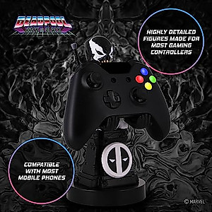 Cable Guys - Deadpool "Back In Black" Venom Accessory Holder for Gaming Controllers and Smartphones (Electronic Games////)