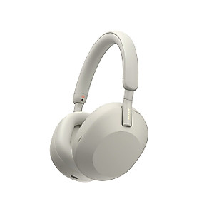 Sony WH-1000XM5S Noise Canceling Wireless Headphones - 30hr Battery Life - Over-Ear Style - Optimized for Alexa and Google Assistant - Built-in mic for Calls - Silver/Gold International Version
