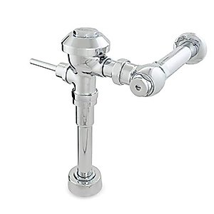 Zurn Z6001-WS1-YB-YC 1.0 Gallon Aquaflush Flush Valve with SWT Kit 1-1/4" Spud Connection, Chrome
