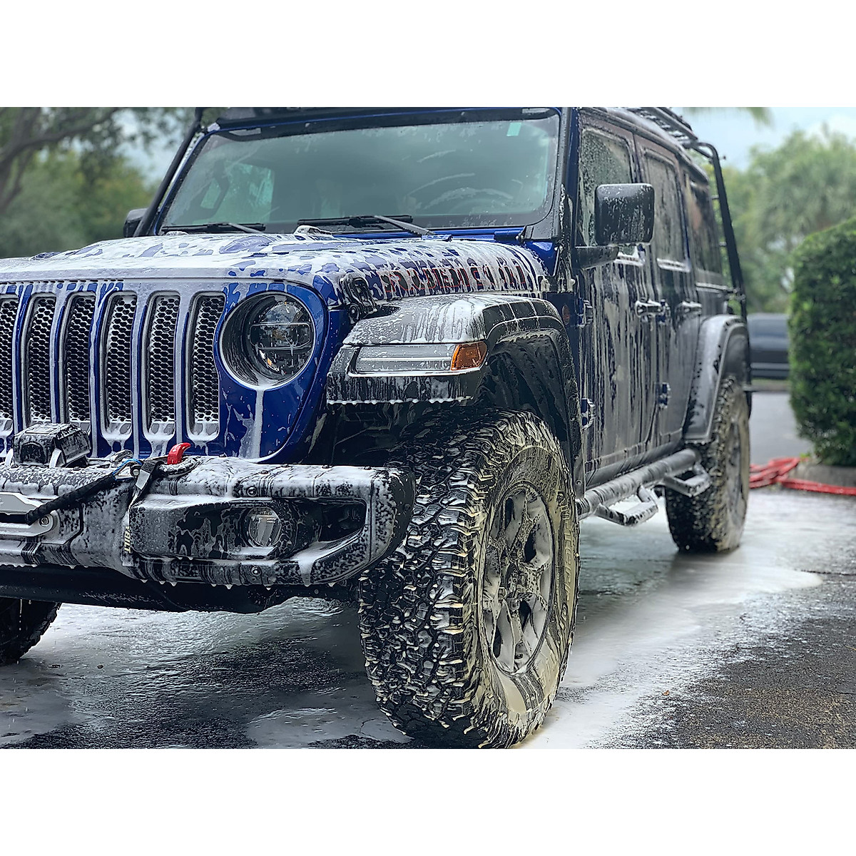 Wash Chems Pro 50 Touchless Car Wash Detergent Soap Concentrate No Brushing, Commercial Grade Professional Auto Foam Cleaner Also Great for Trucks & Tractors