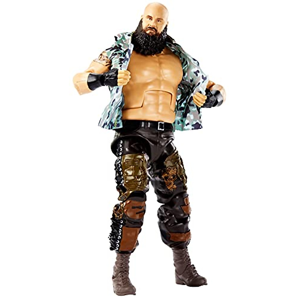 WWE MATTEL Braun Strowman Elite Collection Series 86 Action Figure 6 in Posable Collectible Gift Fans Ages 8 Years Old and Up​