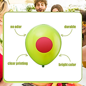 Hungdao 50 Pcs Martini Themed Party Decorations 10 Inch Martini Olive Balloons for Bachelorette Party Martini Themed Party Birthday Wedding Baby Shower Party Decorations