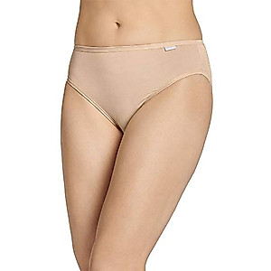 Jockey Women's Underwear Supersoft French Cut - 3 Pack, Black/Light/Ivory, 8