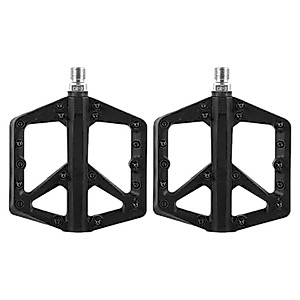 DUDOK Pedals, Non Slip Pedals, 5.394.450.87in Professional Mountain and Road Flat, Widely Used for Electric Bikes, Folding Bikes, City Bikes
