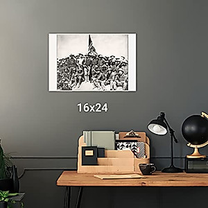 History Prints Teddy Roosevelt & the Rough Riders - Spanish-American War Poster - 16 x 24 inches