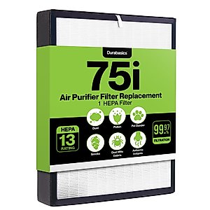 Durabasics HEPA Filter Compatible with Alen BreatheSmart 75i Filter