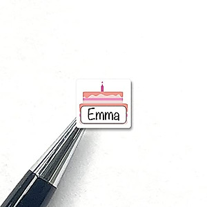 Birthday Planner Sticker / 48 Write In Smudge Proof Vinyl Stickers (1/2”) / Birthday Celebrate Reminder Name /  Essential Productivity Life/Bullet Bujo Journal (1 Sheet)