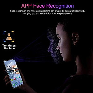 Vbestlife Mate40 Pro 3G Smartphone Unlocked, 5.45in HD Full Screen Cell Phone for Android6.0 Dual Core CPU Dual Card Dual Standby HD Front Rear Camera Support for Expansion 128GB