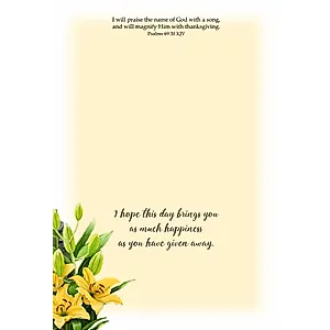 Crown Point Graphics Shared Blessings Birthday Birds 12 Boxed Birthday Cards, Beautiful Birds with KJV Scripture, Art by William Vanderdasson