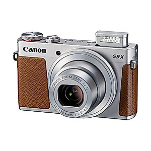 Canon PowerShot G9 X Digital Camera with 3x Optical Zoom, Built-in Wi-Fi and 3 inch LCD touch panel (Silver)