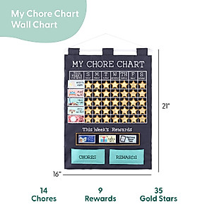The Peanutshell Toddler Chore Chart | Reward Chart for Kids | 58 Pieces