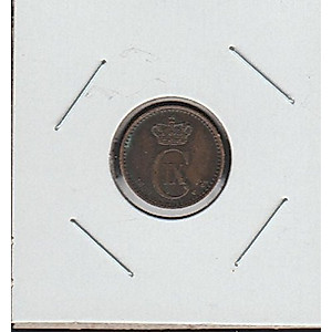 1880 SE Crowned Monogram Penny Choice Extremely Fine