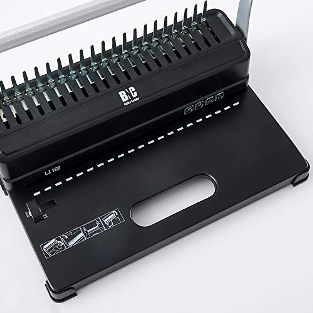 BNC U12 21-Hole Binding Machine 450 Page Binding Capacity and 12 Page Punching Capacity