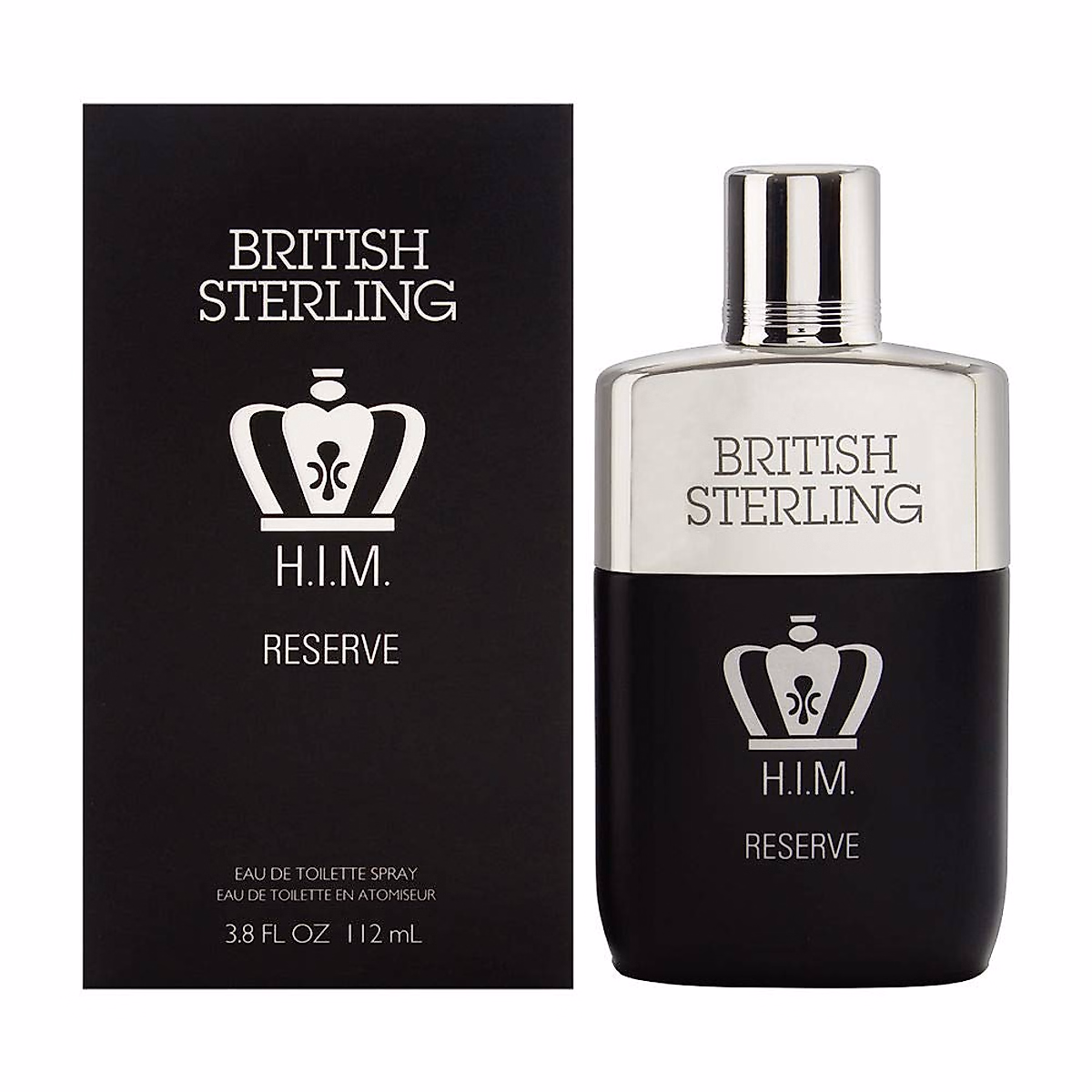 British Sterling Him Reserve by Dana 3.8 oz Eau De Toilette Spray for Men