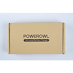 POWEROWL 4-Pack Rechargeable AA Batteries with Charger, 2800mAh High Capacity Low Self Discharger NiMH Double A Battery for Xbox Controller Battery Pack