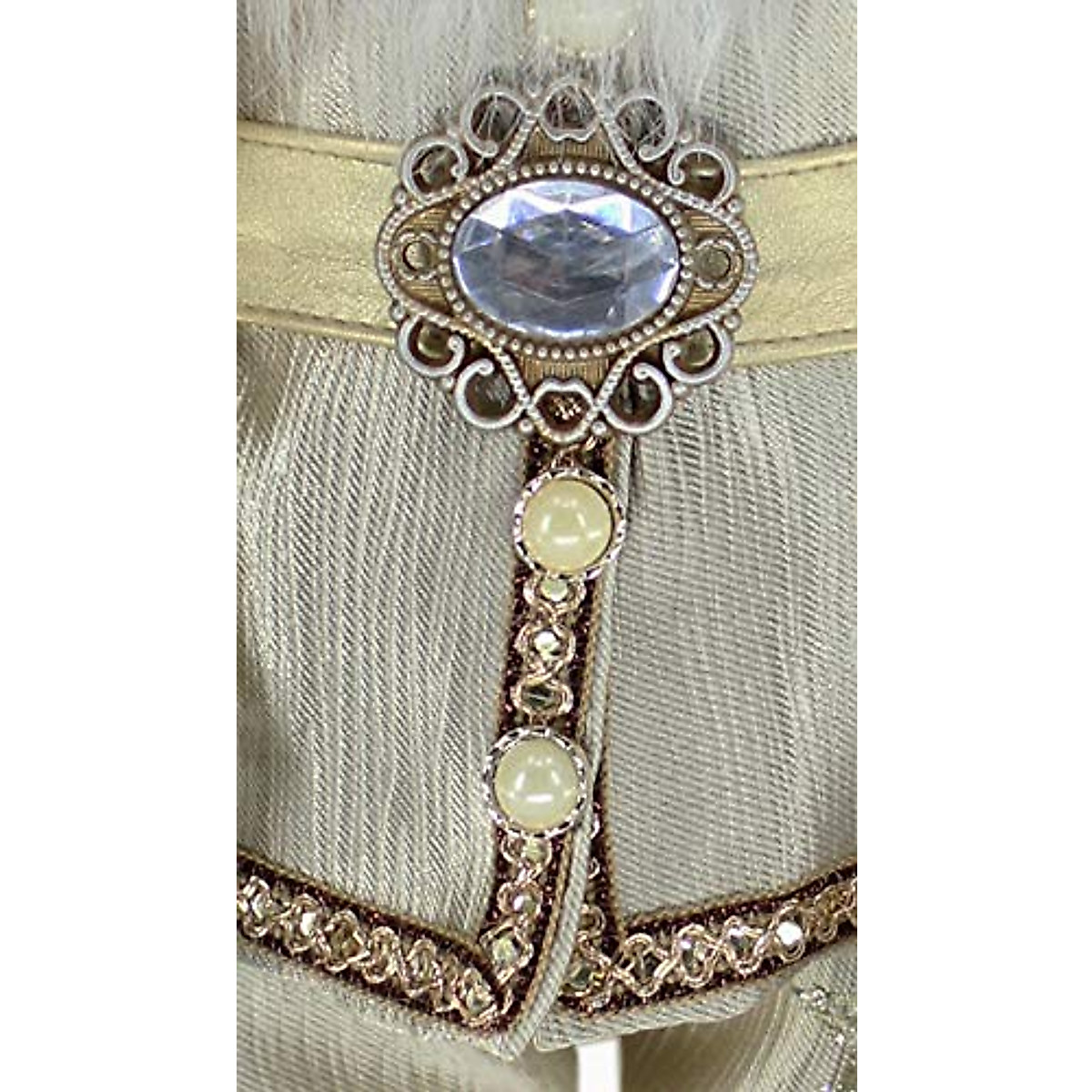 Windy Hill Collection 16" Inch Standing Shimmering Champagne Santa Claus Christmas Figurine Figure Decoration 169050