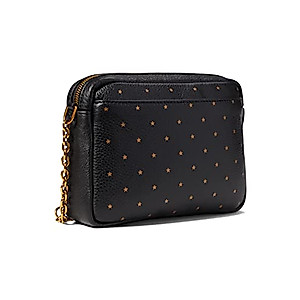 HOBO Renny Small Crossbody Satchel For Women - Slender Strap With Soft Lined Interior, Upright Flat Base, Comfortable and Stylish Hand Bag Black One Size One Size