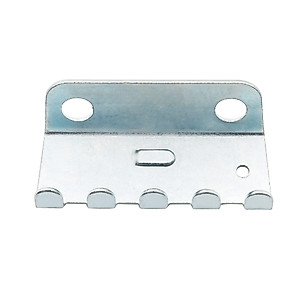 Musiclily Single Tremolo Spring Claw w/Screws Set for Fender Strat ST Stratocaster Guitar Replacement, Chrome Nickel