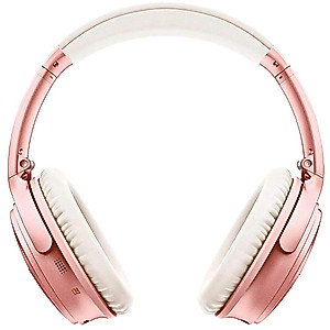 Bose QuietComfort 35 II Wireless Bluetooth Headphones, Noise-Cancelling, with Alexa Voice Control - Rose Gold