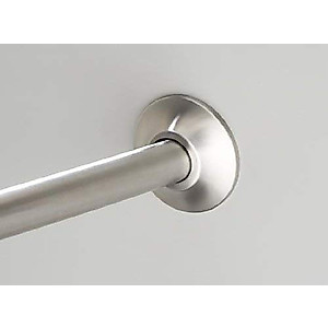 KOHLER 563610 Curved Shower Rod, Brushed Stainless