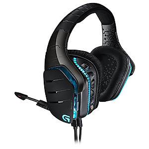 Logitech G633 Artemis Spectrum RGB 7.1 Surround Sound Gaming Headset, Black (Renewed)