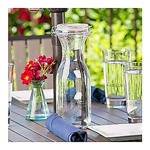 ChefWave Milkmade Non-Dairy Milk Maker Bundle with 2 Pack Resealable Glass Storage Carafes 34oz (3 Items)
