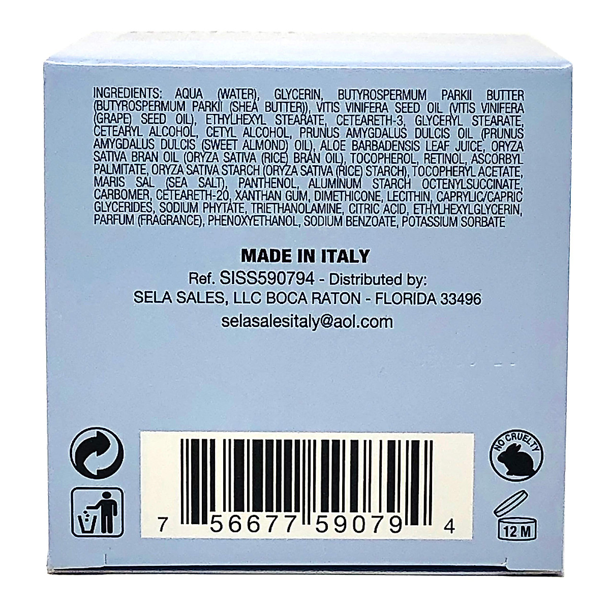 Delfanti-Milano • RETINOL ANTI-AGING Day Face Cream • with Vitamin C • Made in Italy