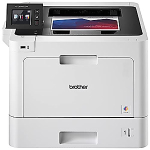 Brother Business Color Laser Printer, HL-L8360CDW, Wireless Printing, Mobile Cloud Printing, 2.7" LCD, Auto 2-Sided Printing, Speed Up to 33ppm, Ethernet, NFC Connectivity, White, BROAGE printer cable