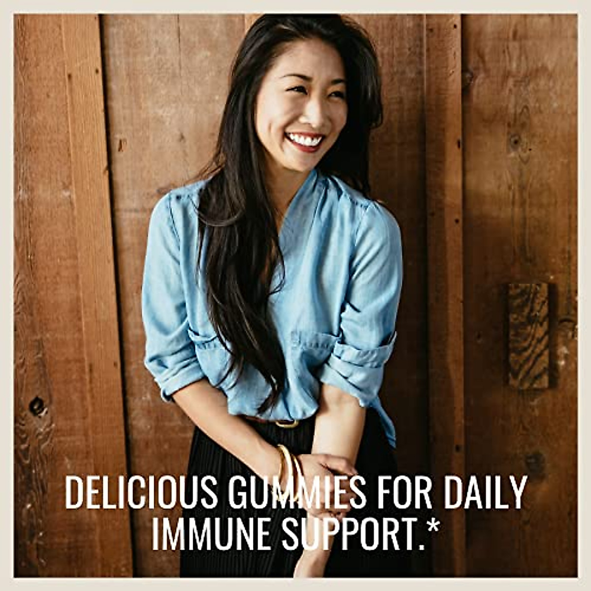 Nature’s Way Sambucus Elderberry Gummies, Immune Support Gummies*, Black Elderberry with Vitamin C and Zinc, 40 Gummies