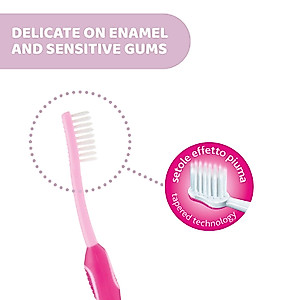 Chicco Toothbrush 3-6 Years, Pink