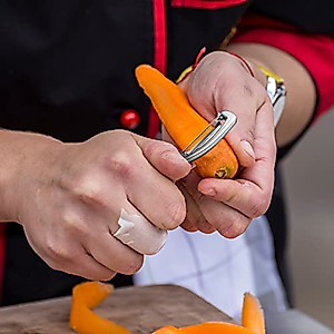 Sihuuu Vegetable Peeler Potato Peelers Y-type Fruit Peeler Stainless Steel Peelers with Sharp Durable Blades for Kitchen Peeling Potato Carrot Apple Fruits Vegetables Making Salads Veggie Noodles