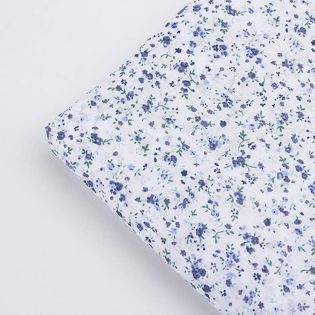 7Pcs 20" x 20" Cotton Fabric DIY Making Supplies Quilting Patchwork Fabric Fat Quarter Bundles DIY for Quilting Patchwork Cushions Cotton Fabric for Patchwork (20" x 20", Navy Blue)