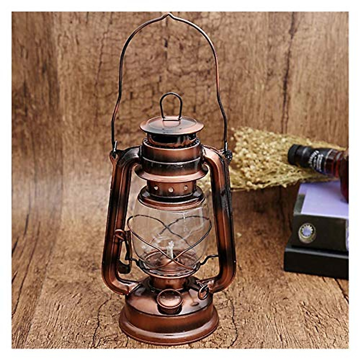 GAOZ Outdoor Lights Retro Style Portable Lighting Kerosene Lamp Metal Camping Light Outdoor Camping Tent Lamp Household Emergency Lamp for Home,Garden,Yard,Decorations