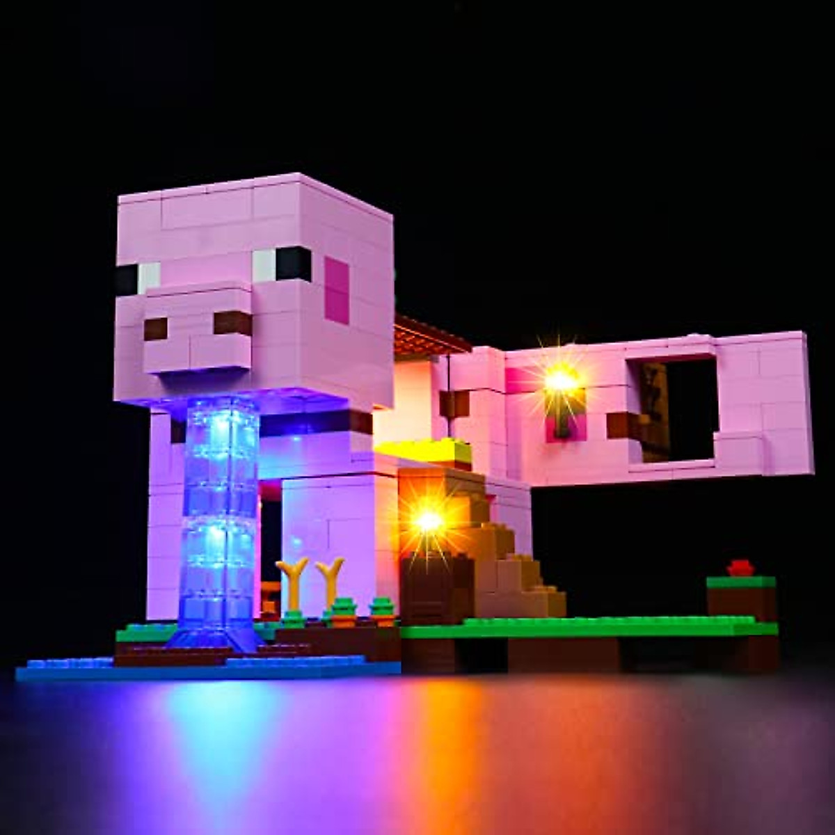 LMTIC Lighting Kit for Lego The Pig House 21170 Toy Light Set Compatible with Lego 21170(NOT Included The Lego Sets)